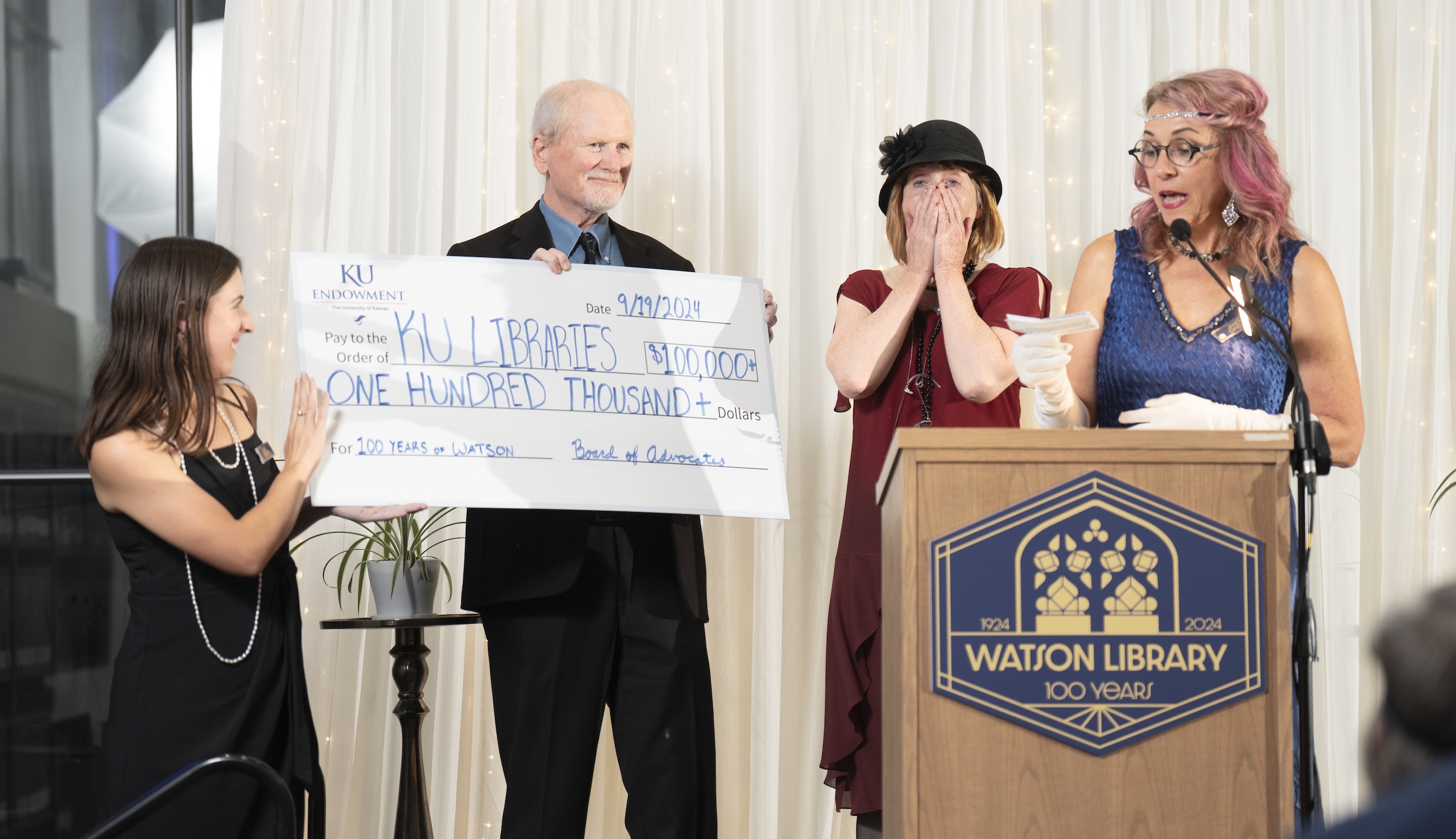 Centennial gift highlights support for Watson Library - Onward: Toward ...
